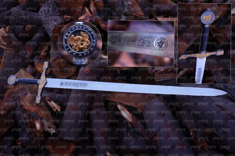 Handmade Excalibur Sword, Hand Forged High Carbon Steel Swor | Inspire ...