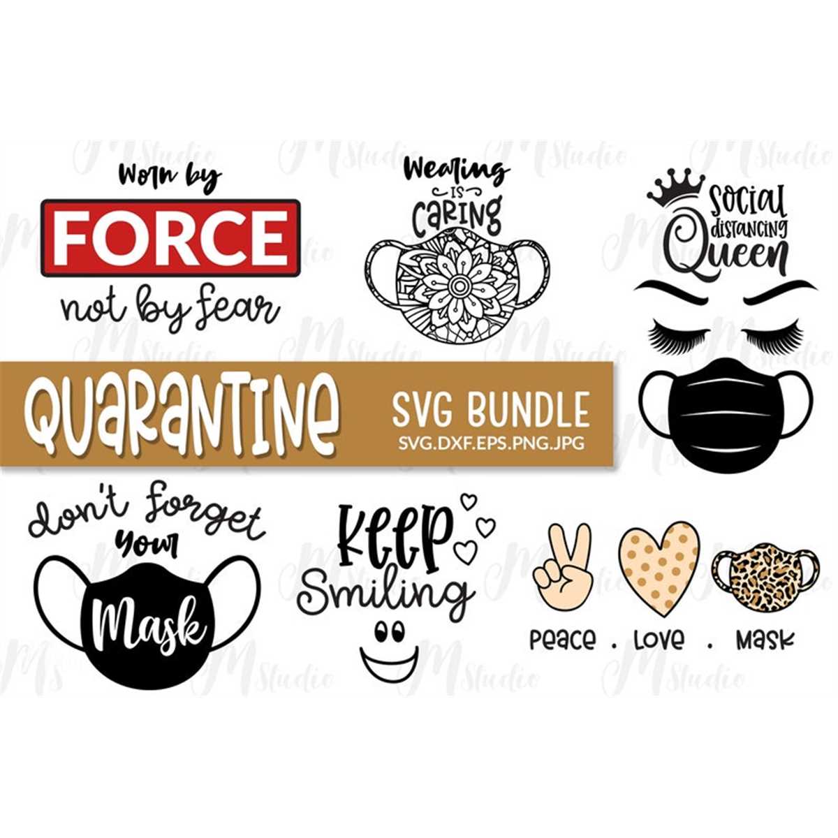 Quarantine SVG Bundle,Stay at home,Quarantine Birthday, Clip | Inspire ...