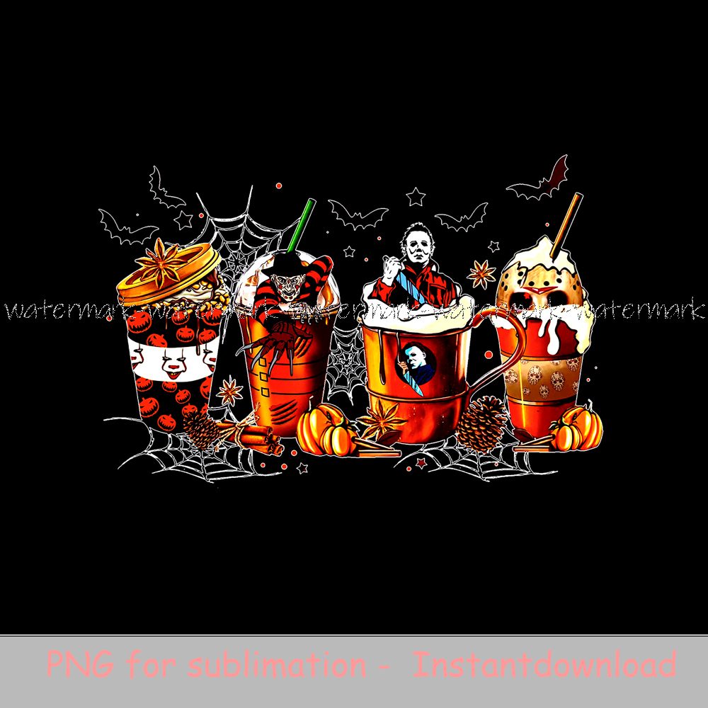 Skeleton Coffee Cups PNG, Coffee Cups Halloween, Skull Coffe - Inspire ...