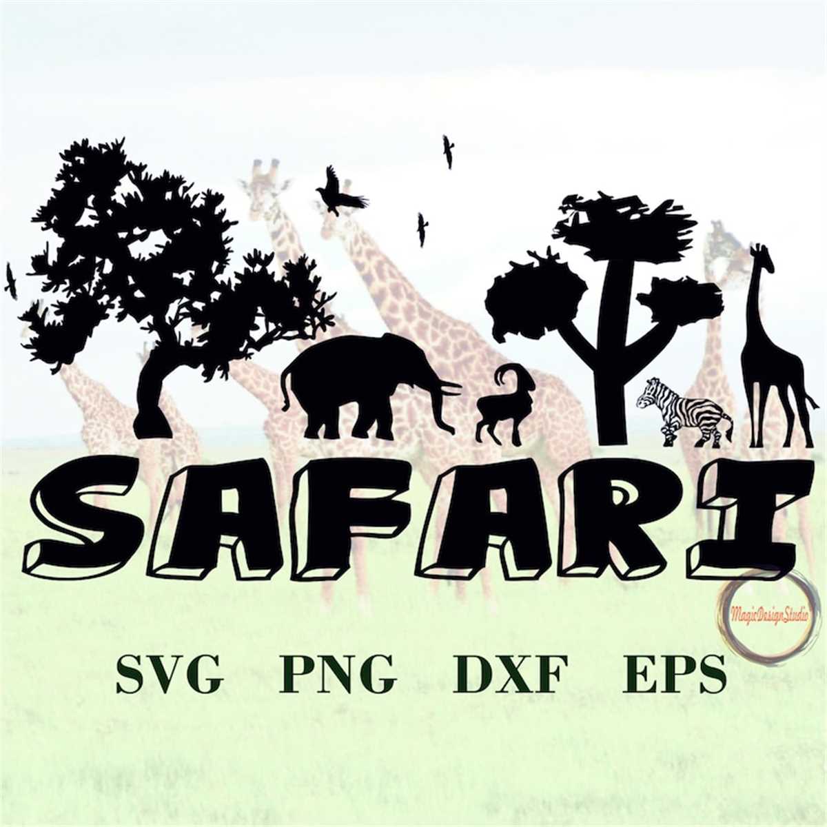 Safari Svg, Safari Mode Svg, Animal Kingdom Svg, Animal Svg, | Inspire ...