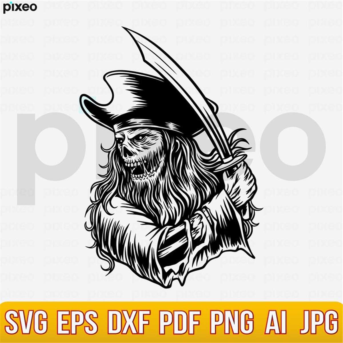 Pirate Skull Svg, Pirate Svg, Pirate Ship Svg, Skull Octopus | Inspire ...
