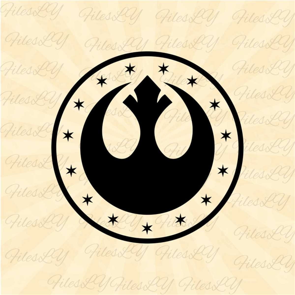New Republic Symbol Svg, Star wars svg, Vinyl Cut File, Svg - Inspire ...