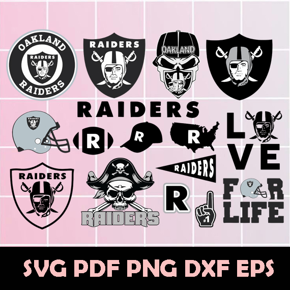 Oakland Raiders logo NFL Football SVG, Oakland Raiders Svg, | Inspire ...