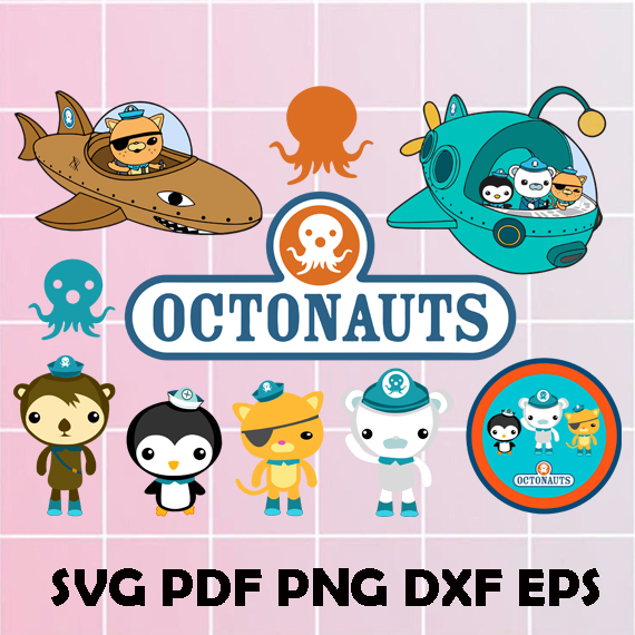 Octonauts SVG, Octonauts Clipart, Octonauts Png, Octonauts E - Inspire ...