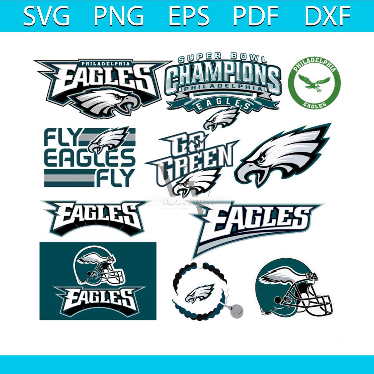 Philadelphia Eagles logo bundle svg,NFL png, Football png fi | Inspire ...