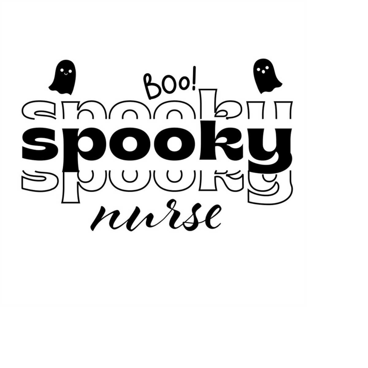 Spooky Nurse SVG PNG, Spooktacular Nurse Svg, Halloween Nurs - Inspire ...