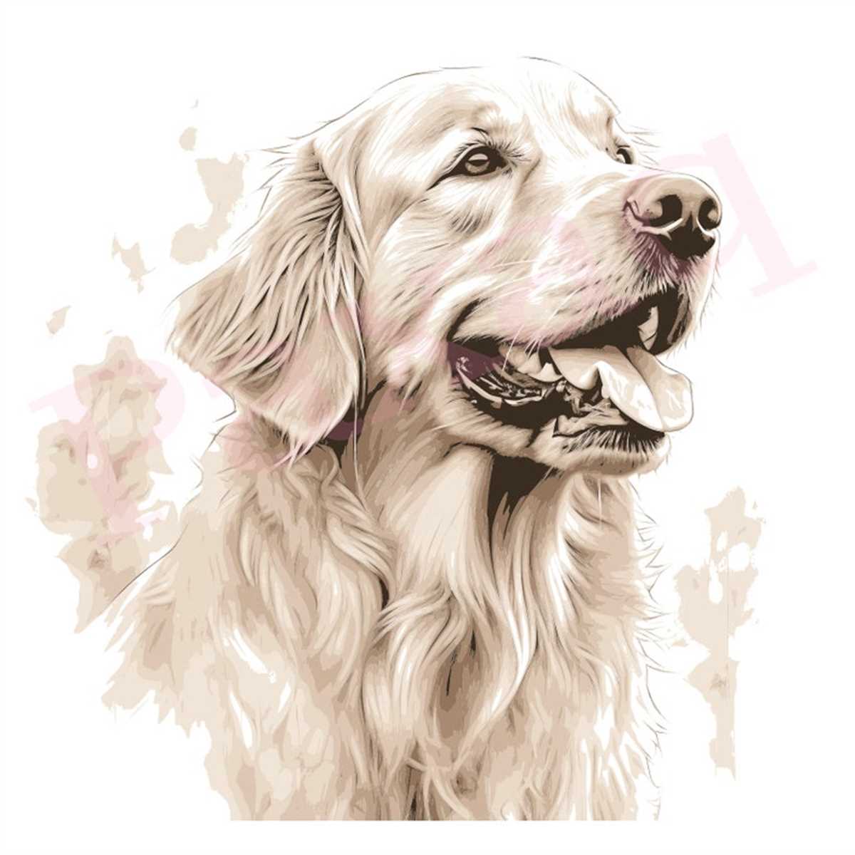 Golden Retriever Svg, loyal Golden Retriever Vector, Golden | Inspire ...