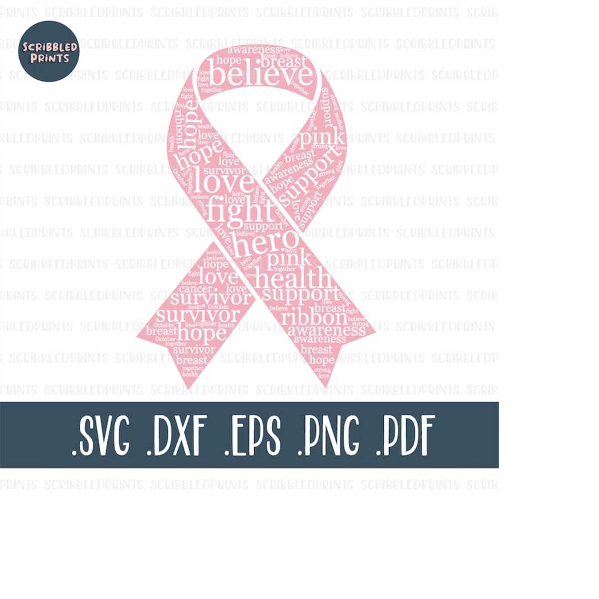 Breast Cancer Pink Ribbon,Pink Ribbon svg,Cancer Awareness,W | Inspire ...