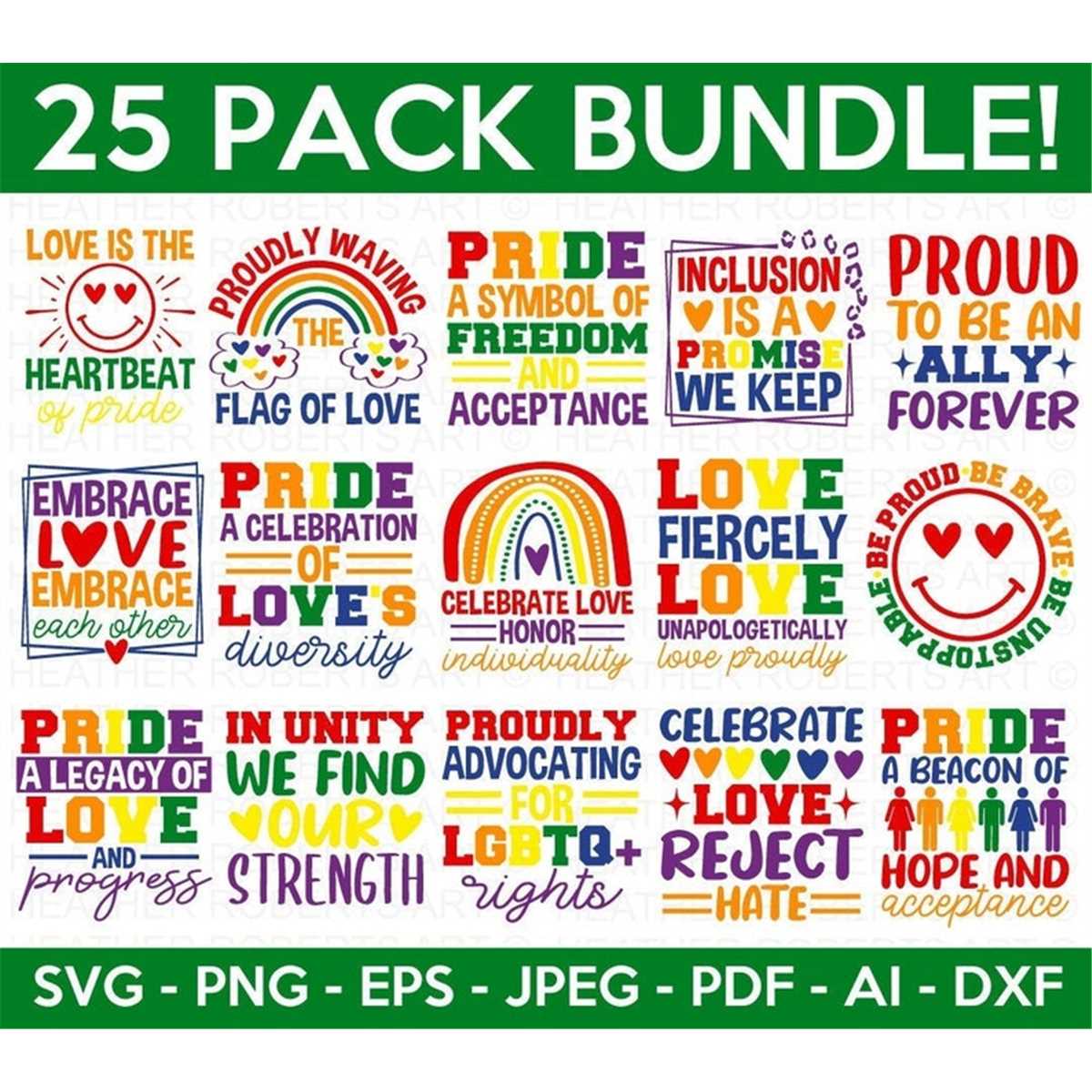LGBTQ SVG Bundle, Gay Pride SVG Bundle, Gay svg, Pride svg, | Inspire ...