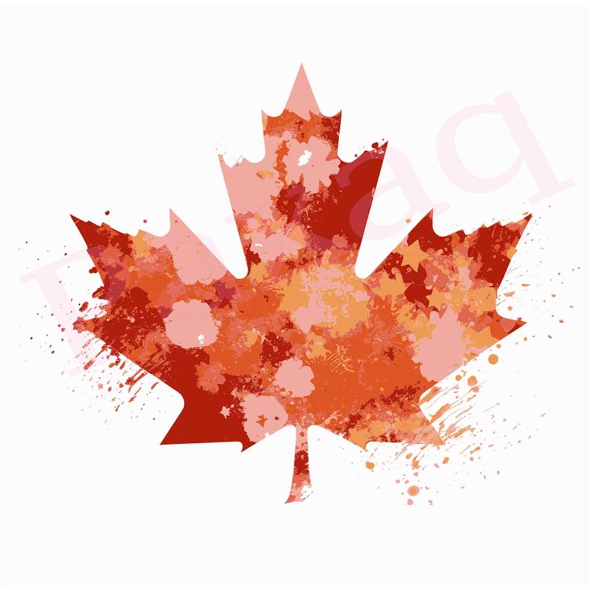 Maple Leaf Svg, Fiery Maple Leaf Svg, Maple Leaf Vector Cutf | Inspire ...