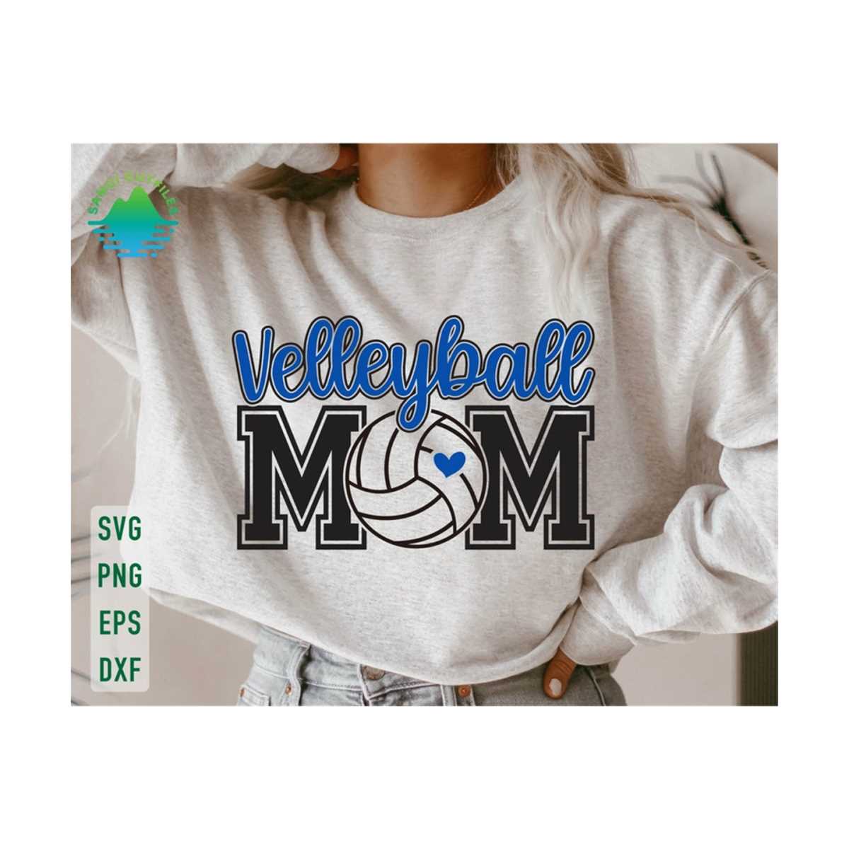 Volleyball Mom Svg, Volleyball Mama Svg, Volleyball Mom Png, | Inspire ...