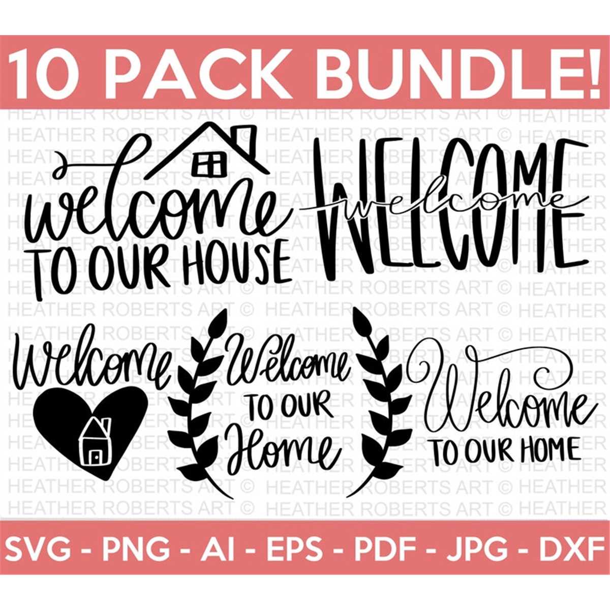 Welcome SVG Bundle, Welcome Signs SVG, Welcome SVG, Porch Si | Inspire ...