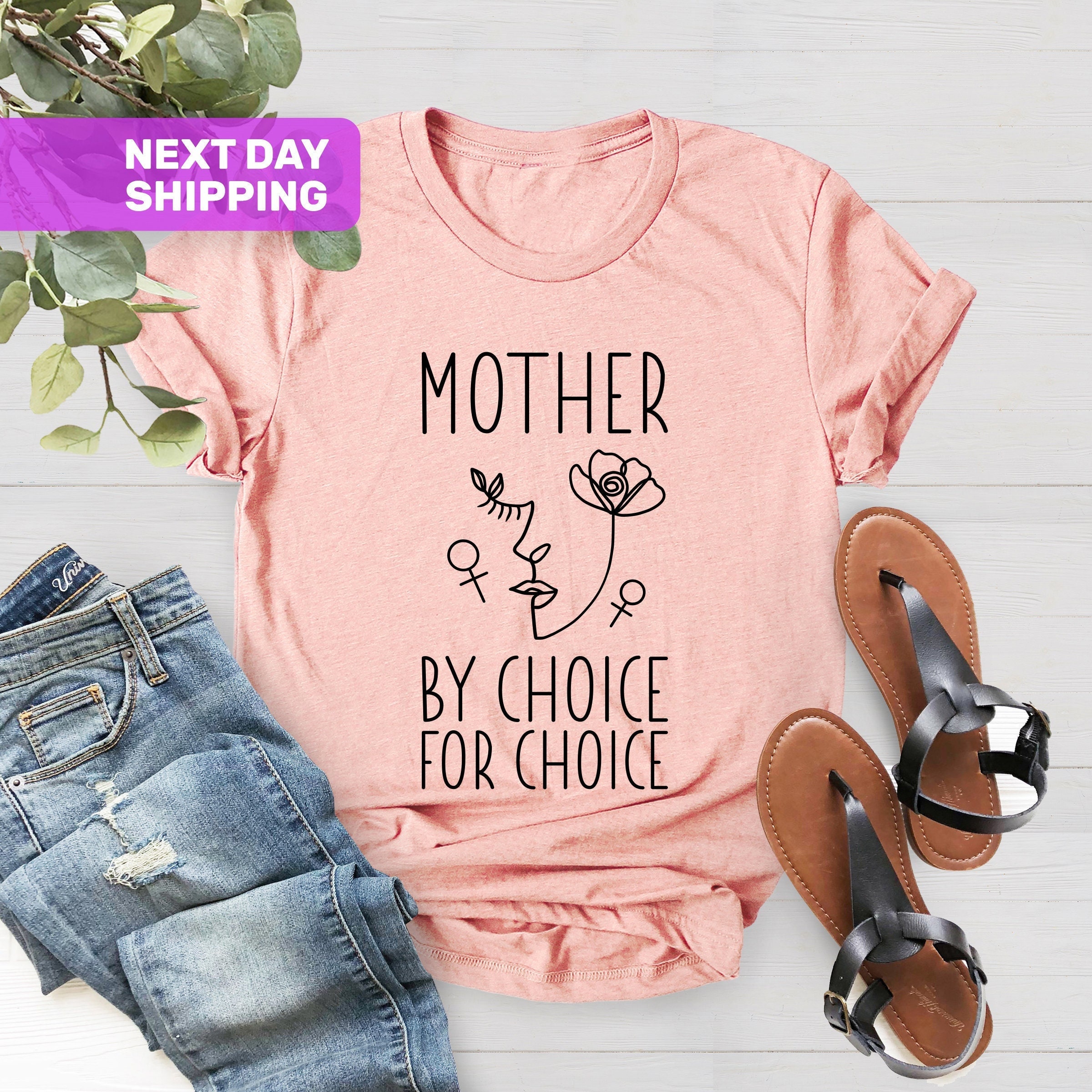 Mother By Choice For Choice Uterus Shirt, Pro-Choice Shirt F | Inspire ...