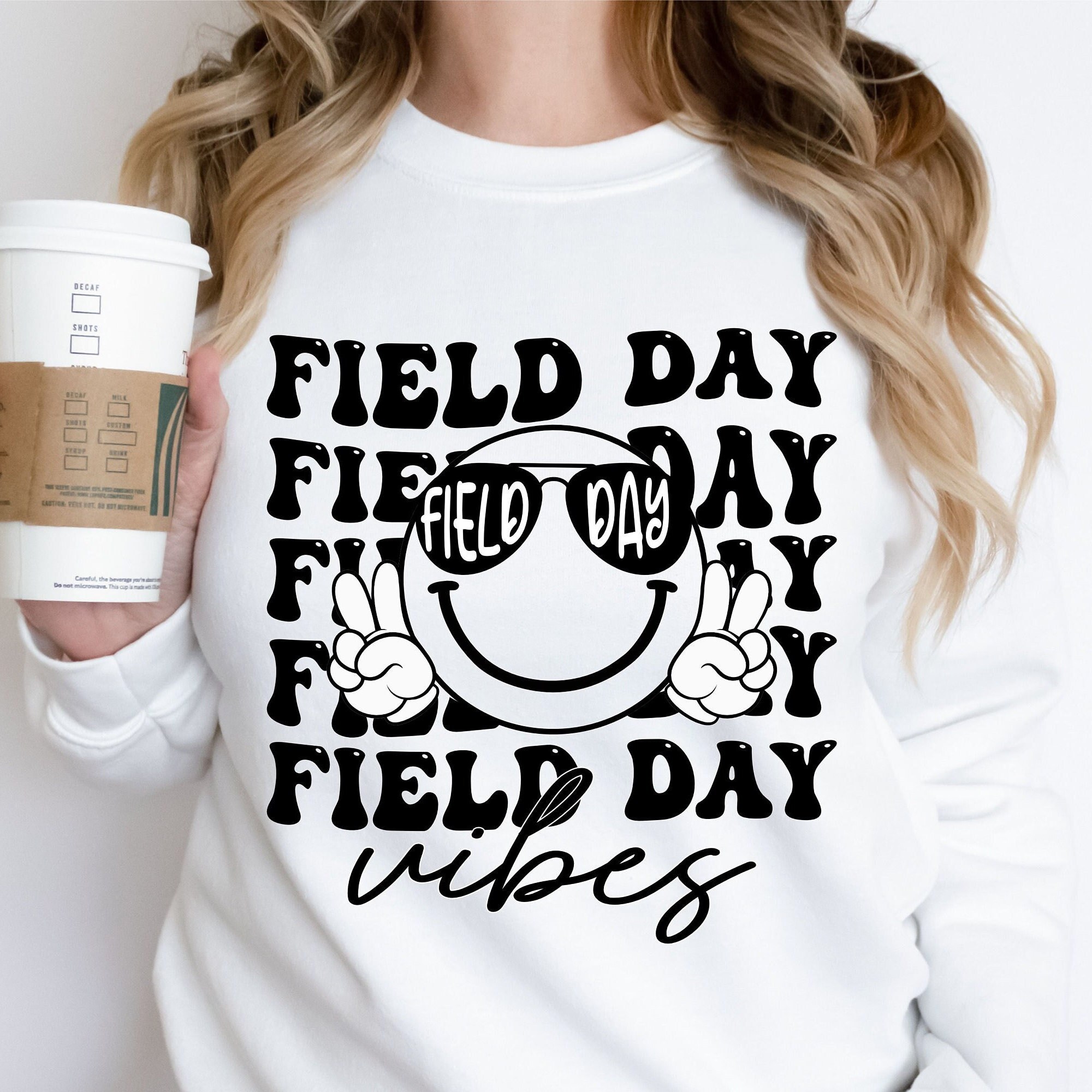 Field Day Vibes SVG, Field Day Png, Retro School Game Day, S - Inspire ...
