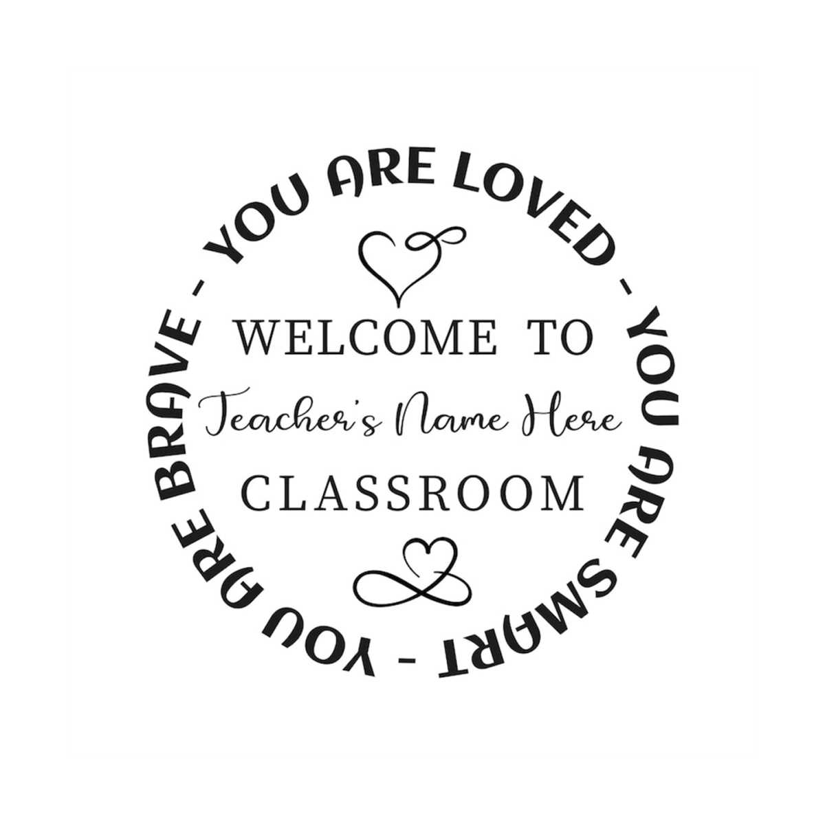 Classroom svg, Classroom Sign svg, Welcome Back svg, Welcome | Inspire ...