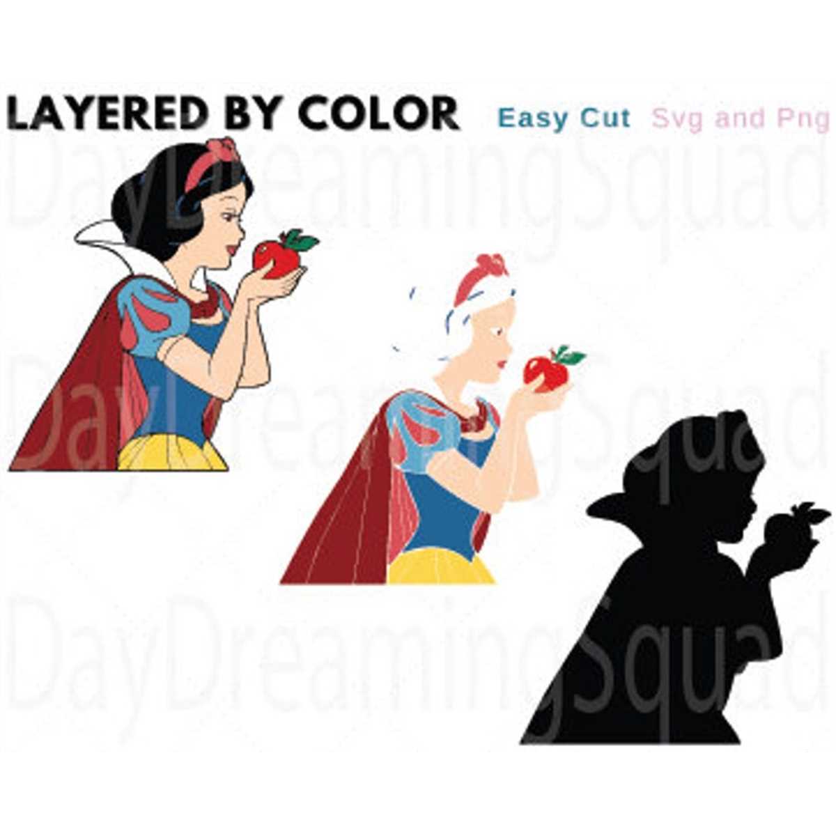 Layered Svg, Bundle Svg, Princess svg, Digital Download, Dig - Inspire ...