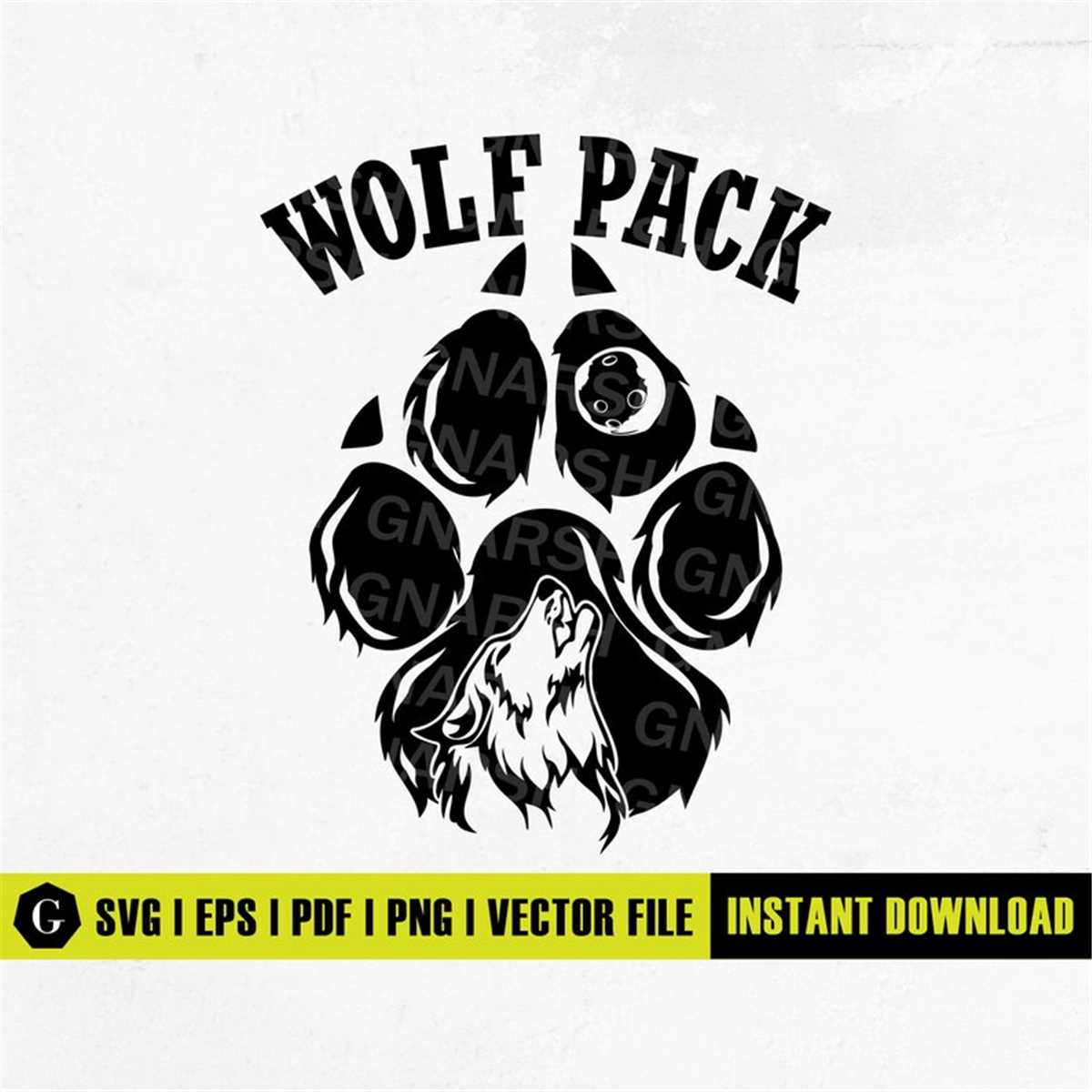 Wolf Pack SVG | Wolfpack Svg | Wolf Howling Svg | Howling Wo | Inspire ...
