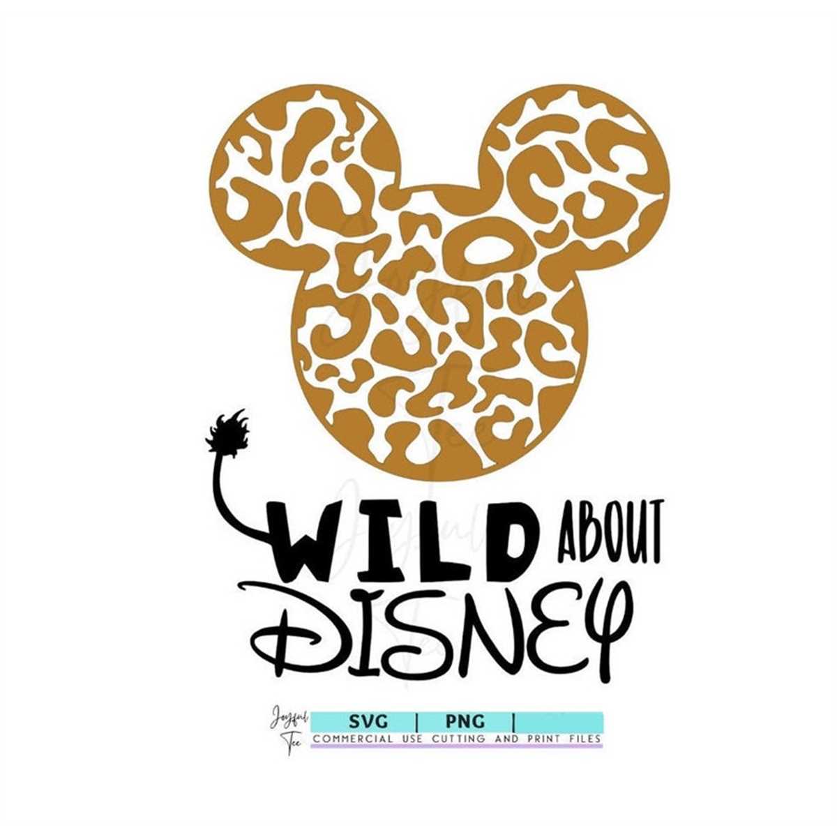 Mickey Leopard Print SVG, Mickey and Minnie Animal Kingdom p - Inspire ...