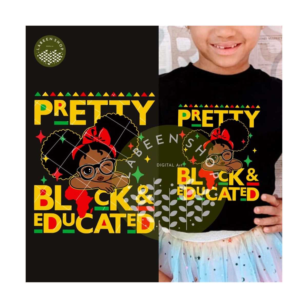 Pretty Black and Educated I Am The Strong African Queen Girl | Inspire ...