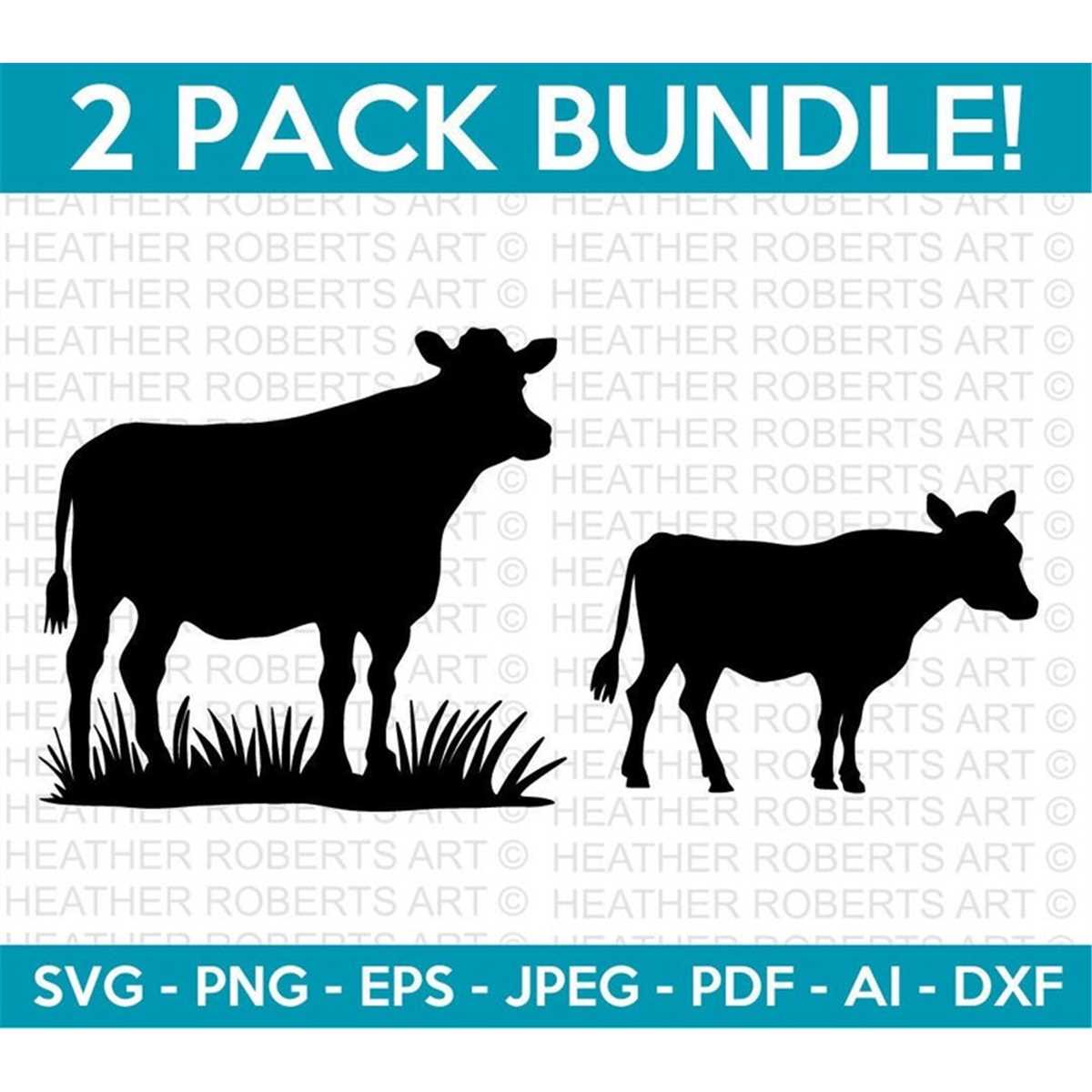 Cow Mini Svg Bundle, Cow SVG, Farmanimals svg, Animals svg, - Inspire ...