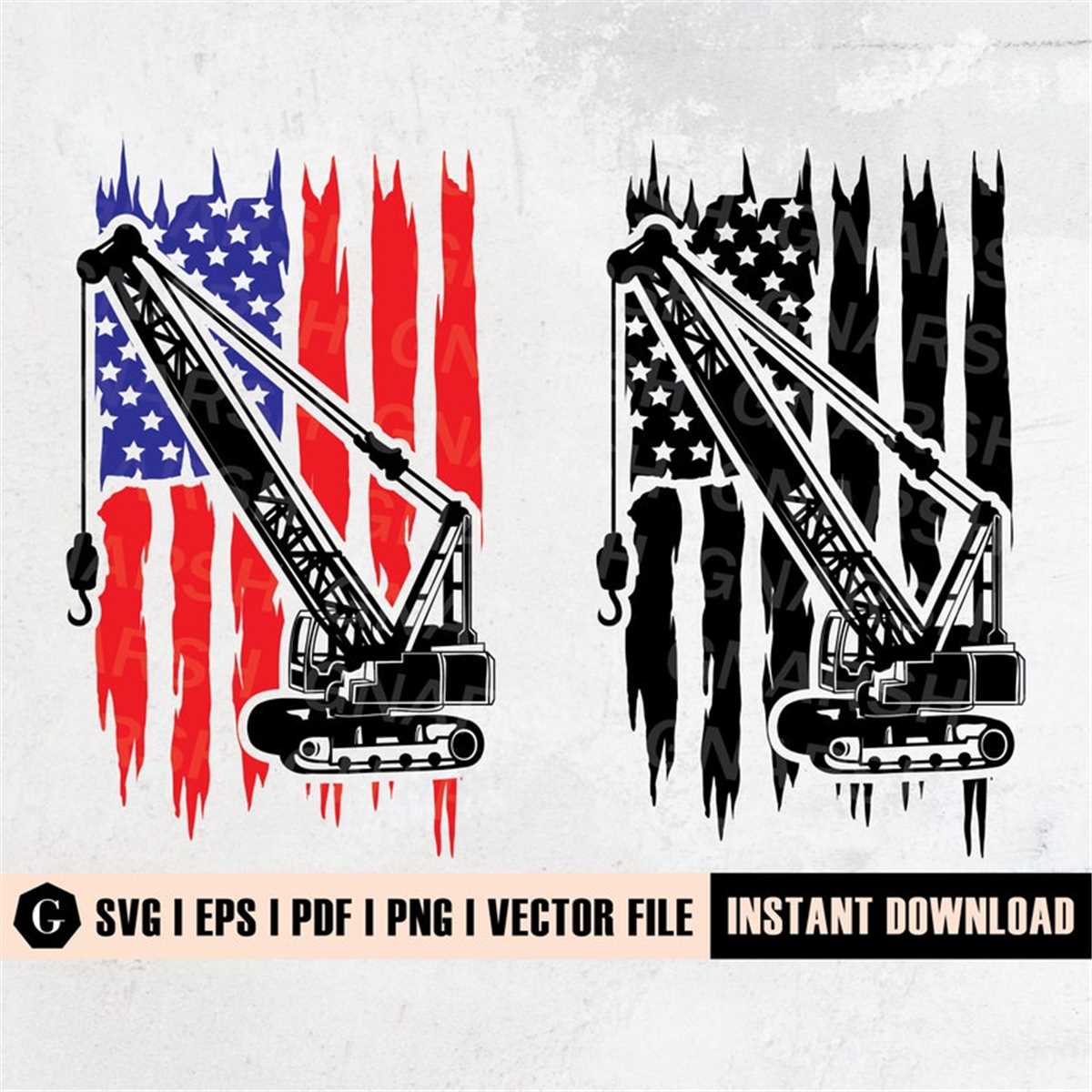 US Crane Svg File | Crane clipart | Crane bundle | Construct | Inspire ...