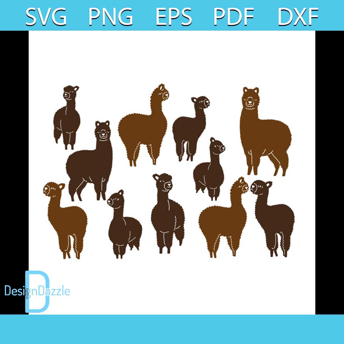 Alpaca Farm vector bundle Svg, Trending Svg, Animal Svg, Alp | Inspire ...