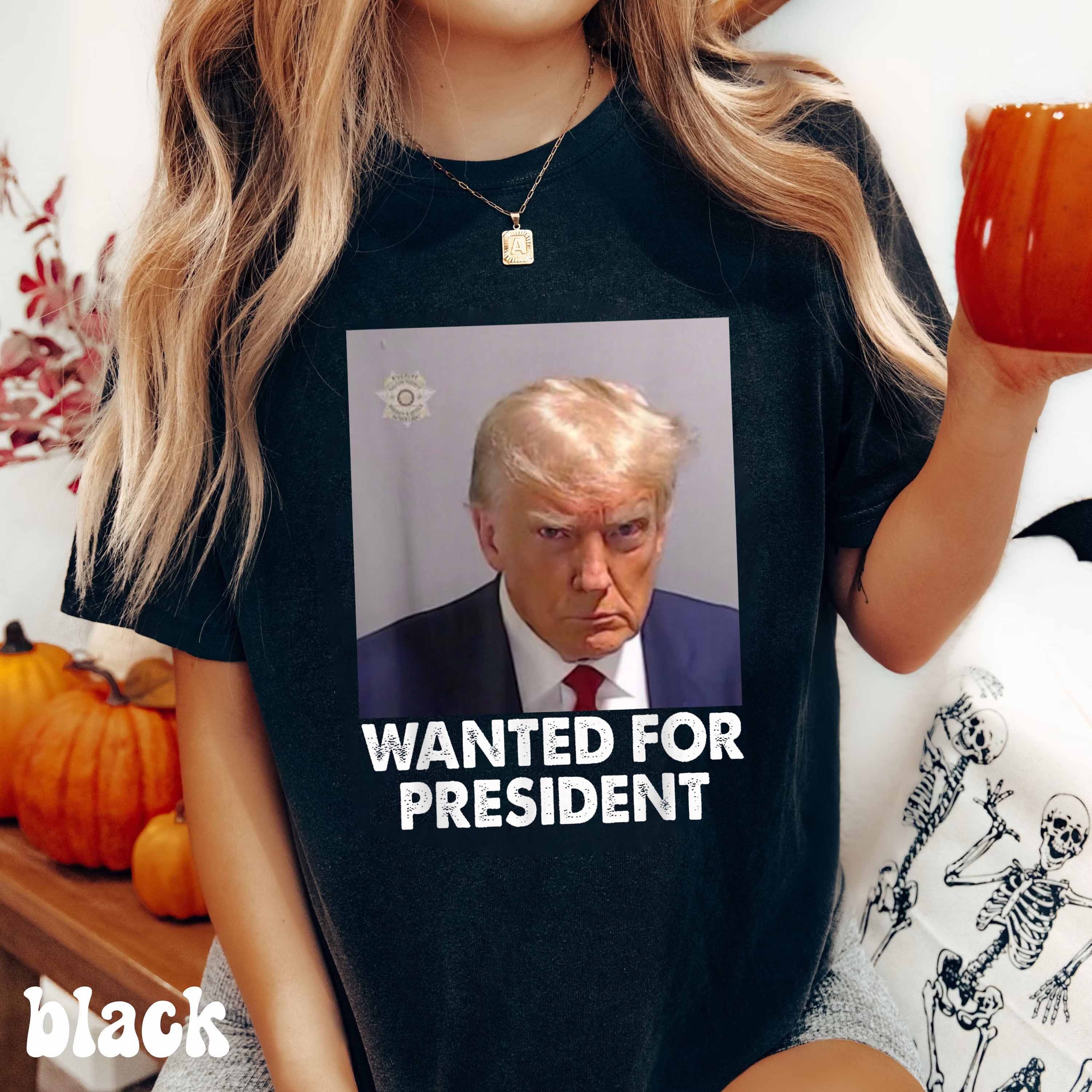 Trump Mugshot 2023 Png, Wanted For President Png, Trump Mu | Inspire Uplift