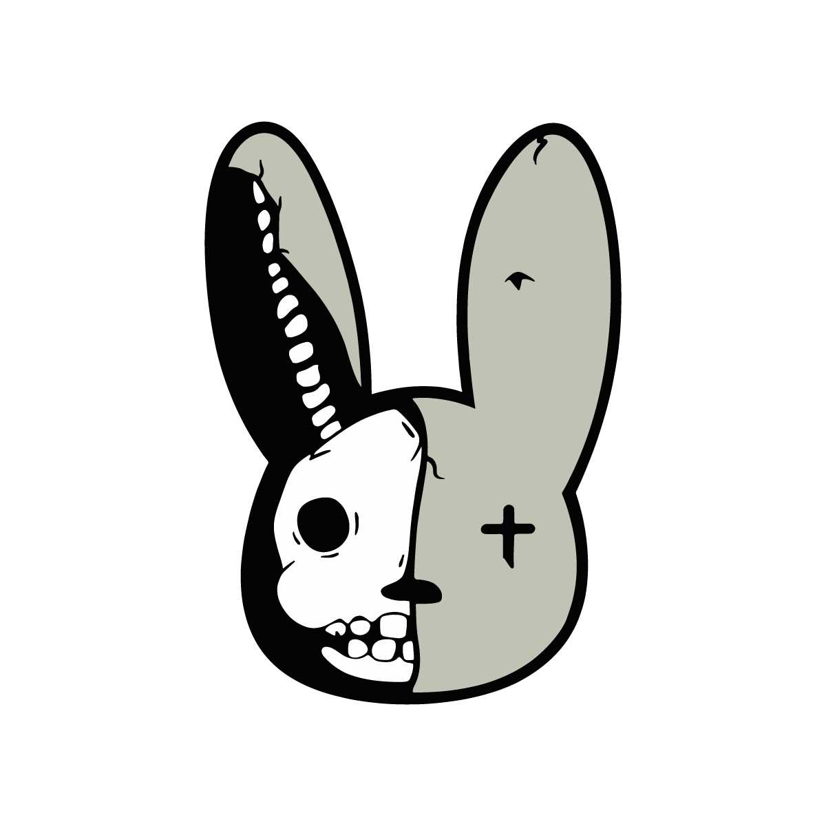 Bad Bunny Halloween Logo SVG, El Conejo Malo Halloween SVG | Inspire Uplift