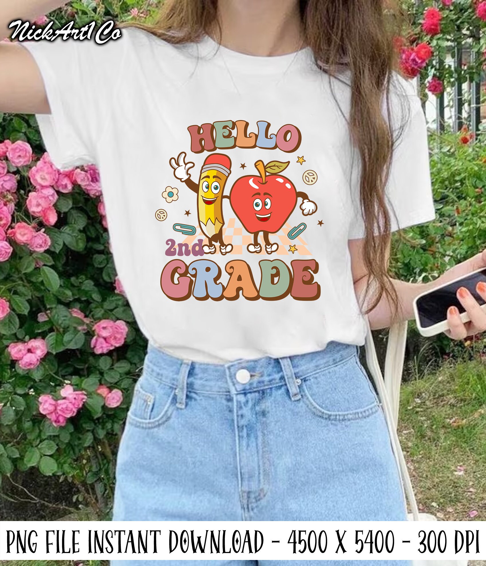 Hello 2nd Grade Png, Hello Second Grade Png, Back To School, | Inspire ...