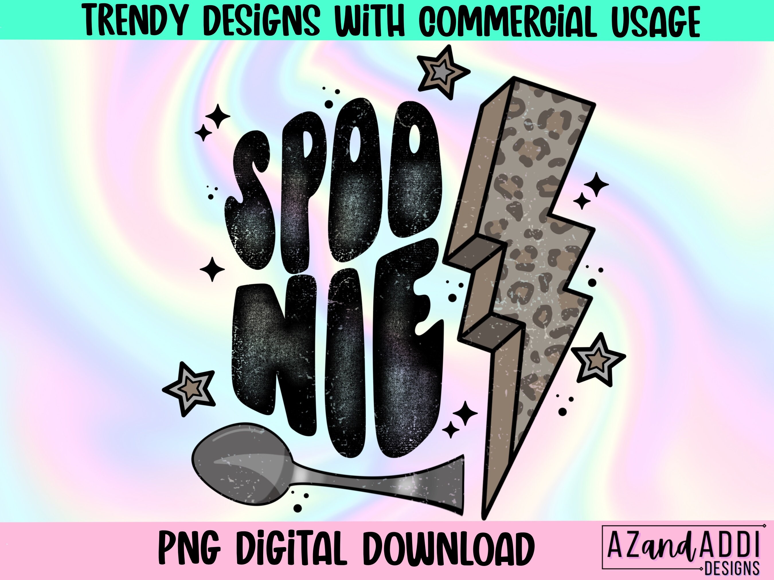 Spoon theory png, Spoonie png, retro spoon theory sublimatio | Inspire ...