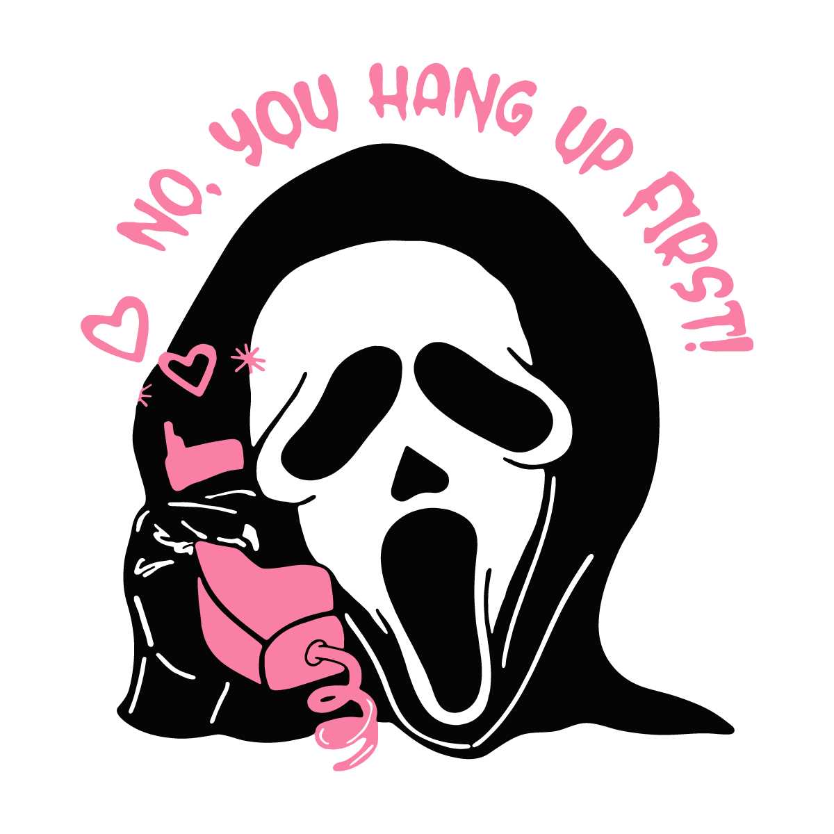 Ghostface Calling Halloween SVG, Funny Ghostface Calling SVG | Inspire ...