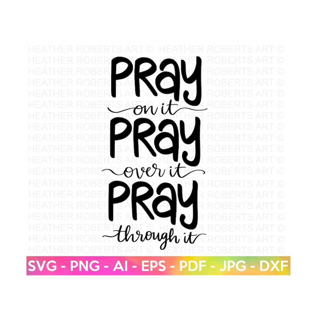 Pray SVG, Christian SVG, Jesus Christian SVG, Scripture svg, | Inspire ...