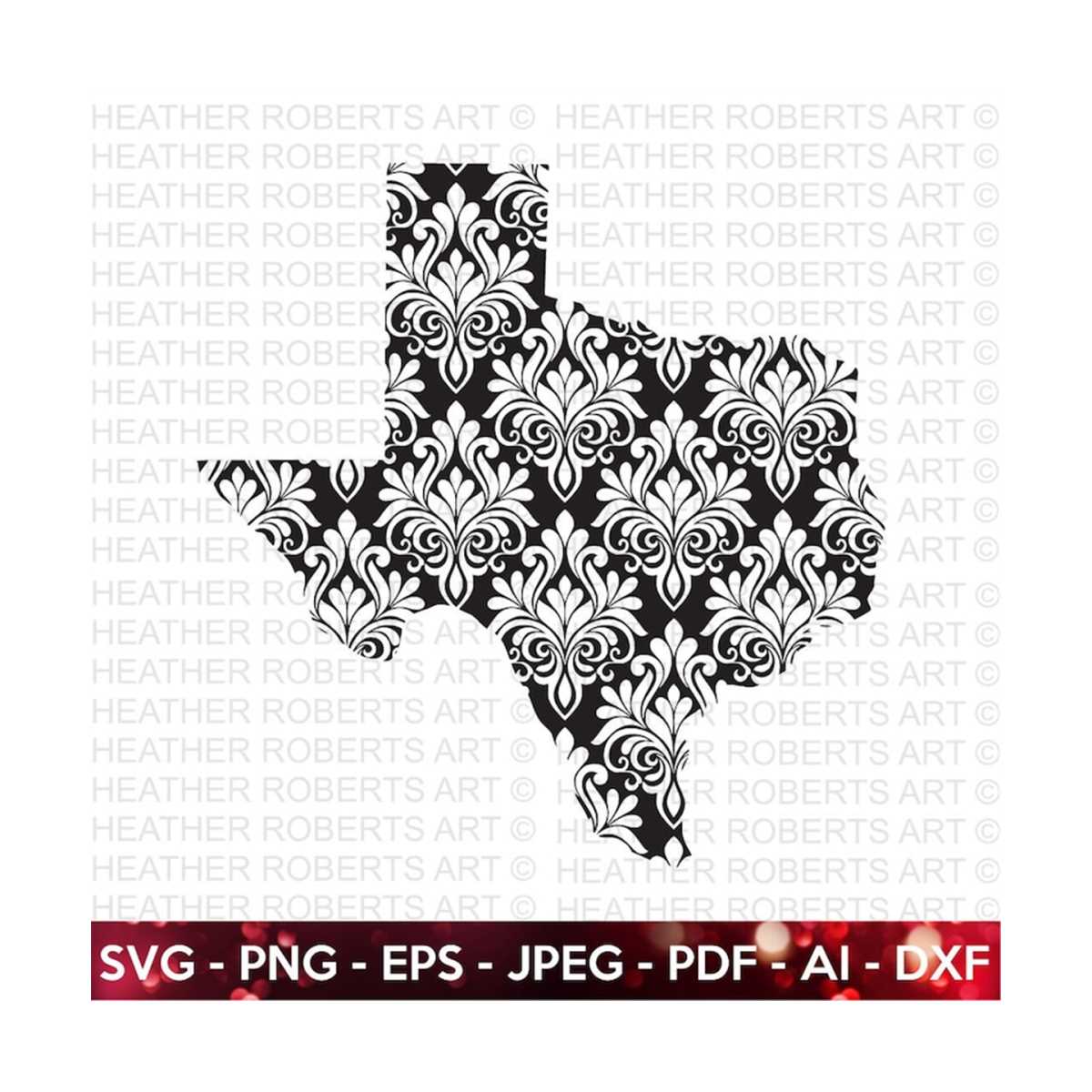 Texas Pattern Design SVG, Texas Svg, Texas Clipart, Texas Si | Inspire ...