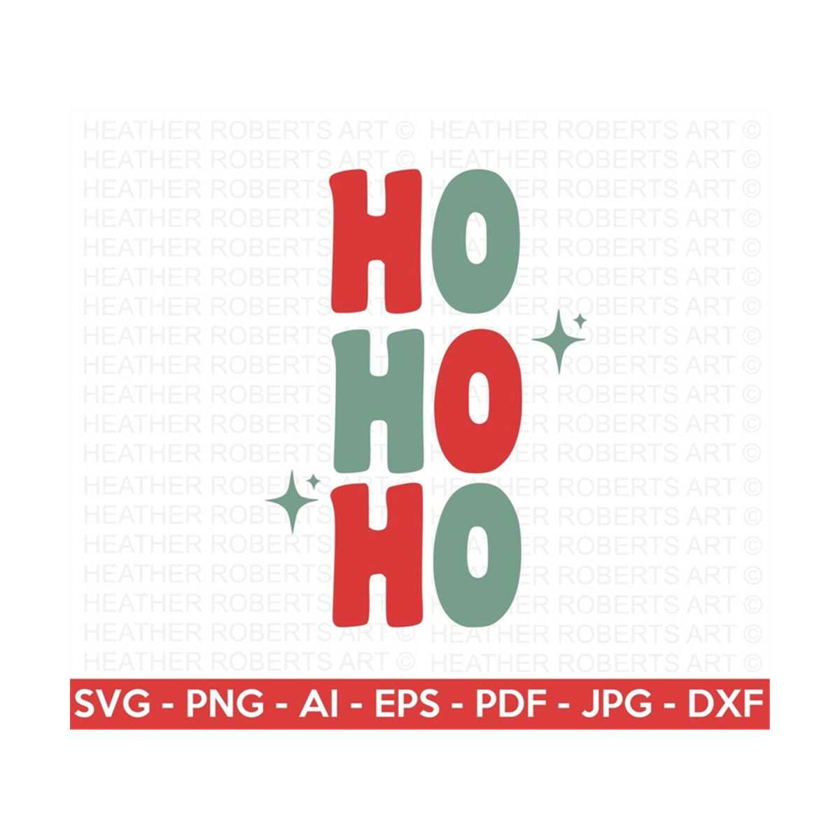 Ho Ho Ho Retro SVG, Retro Christmas Quotes SVG, Christmas Sh | Inspire ...