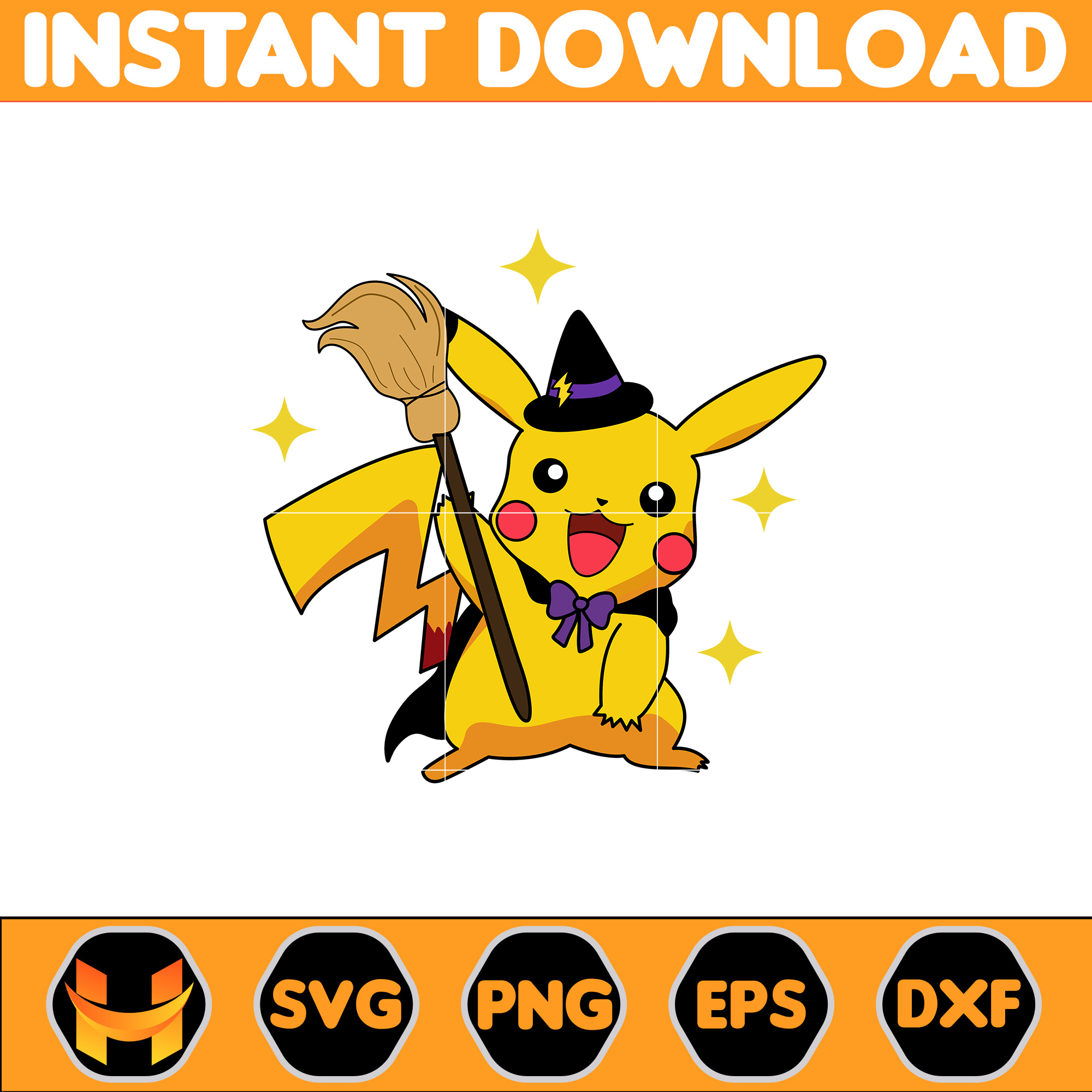 Horror Pikachu Halloween Svg, Halloween Pikachu Horror Chara - Inspire ...