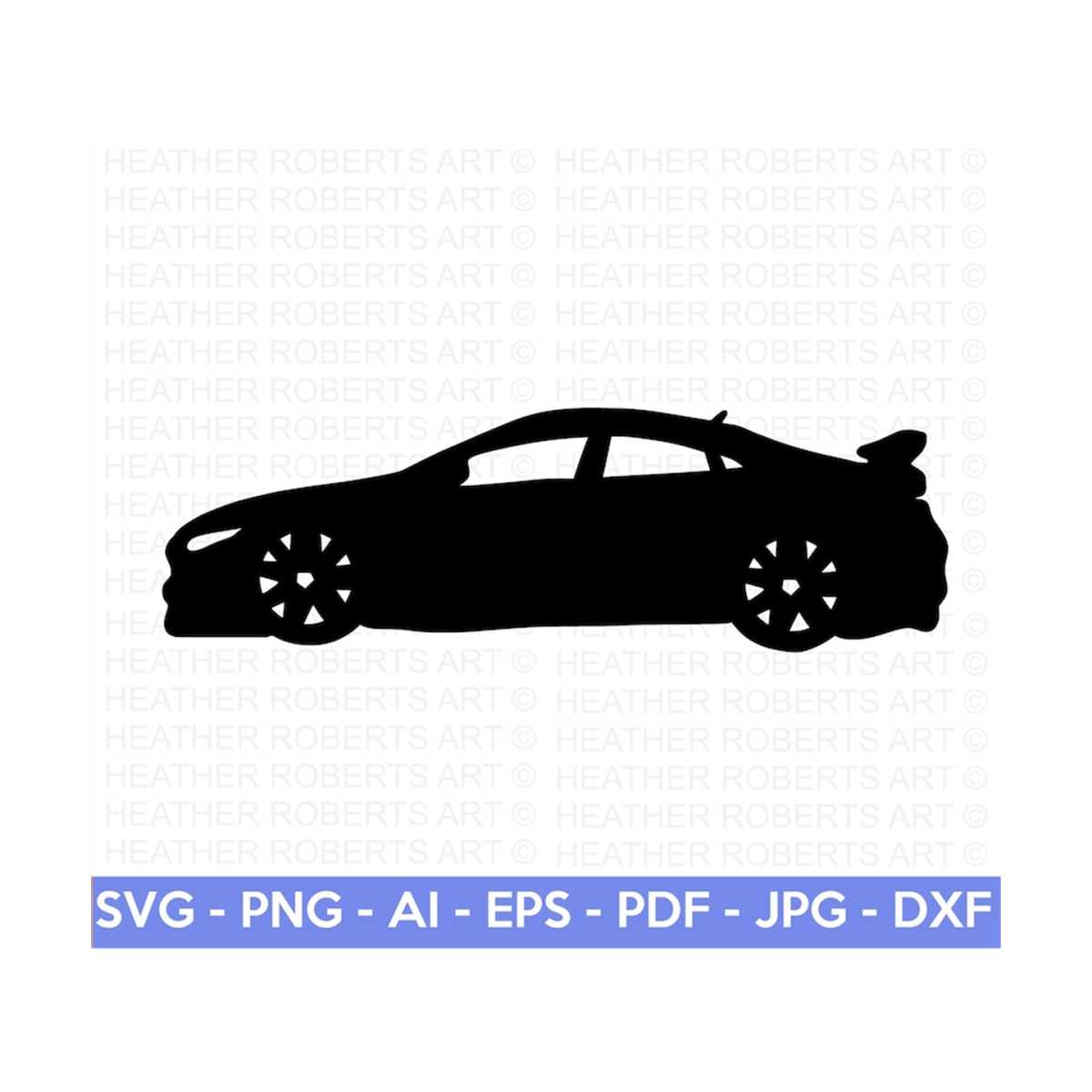 Car SVG, Car Silhouette, Car Clipart, Car Vector file, Car C | Inspire ...