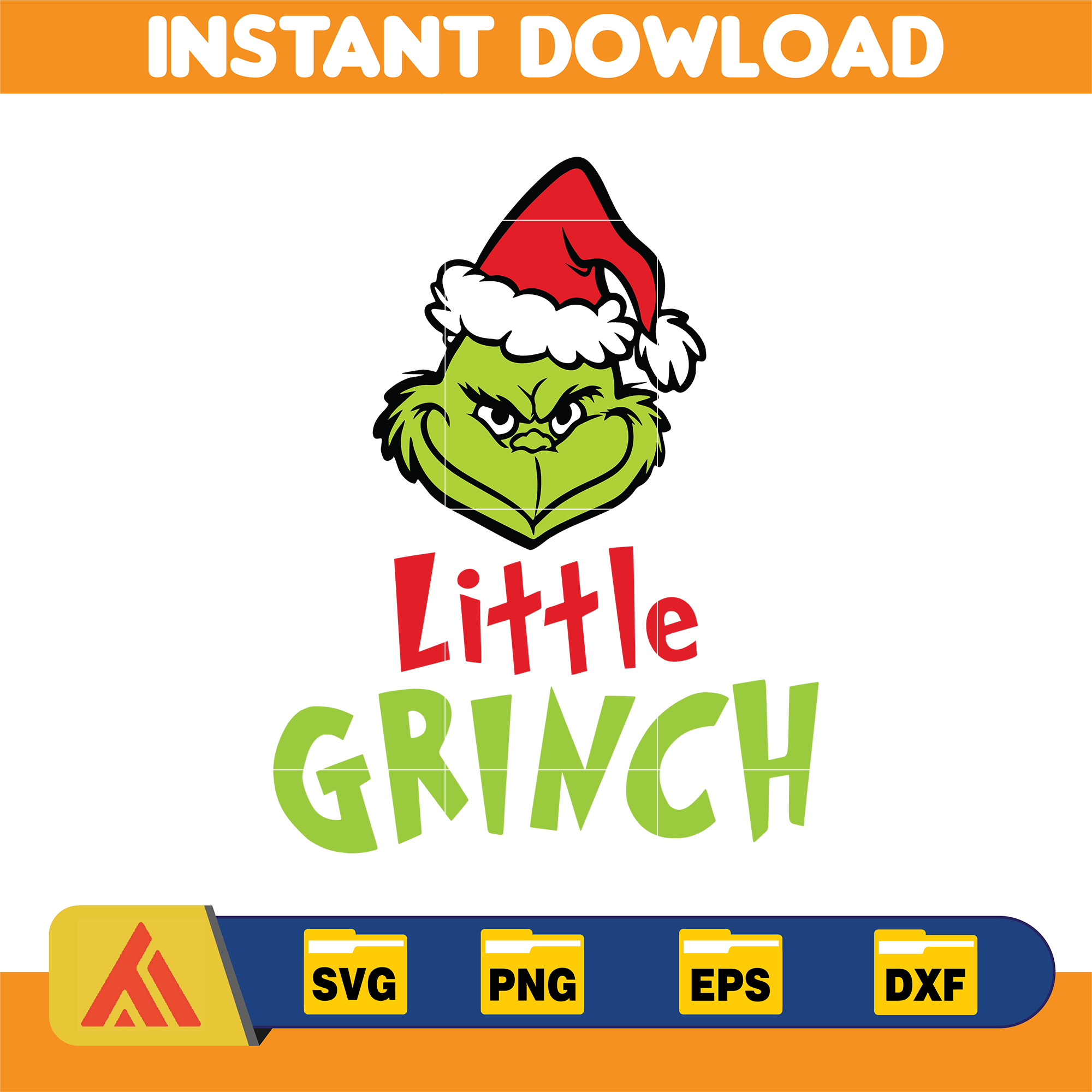 Grinch SVG, Grinch Christmas Svg, Grinch Face Svg, Grinch Ha | Inspire ...