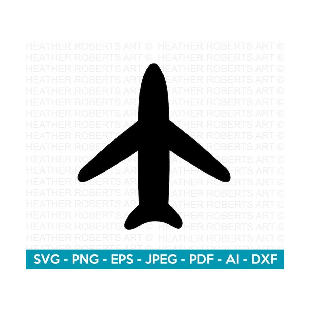Airplane Silhouette SVG, Travel SVG, Vacation SVG, Airplane | Inspire ...