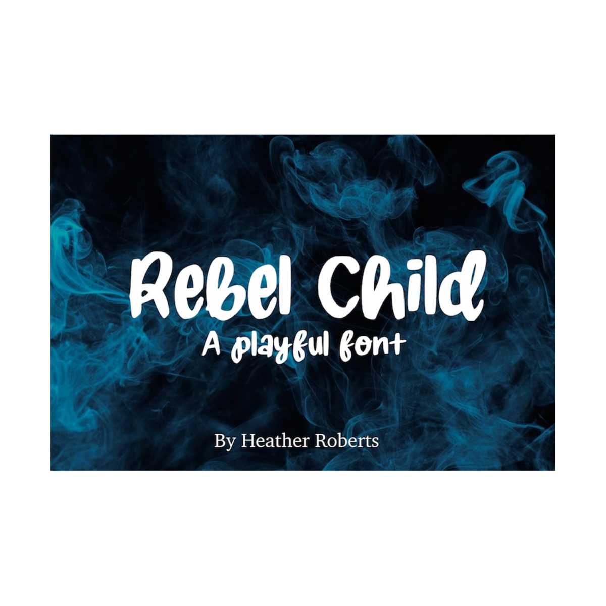 Rebel Child Font, Cute font, Handwritten font, Cricut font, - Inspire ...