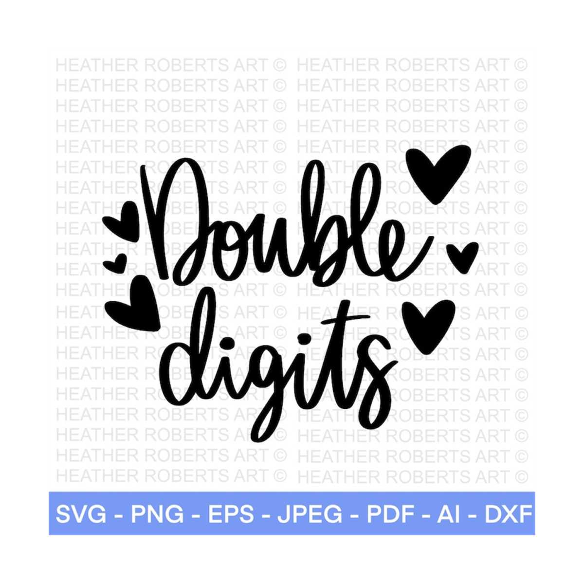 Double Digits SVG, Birthday Girl svg, 10th birthday svg, Gir - Inspire ...