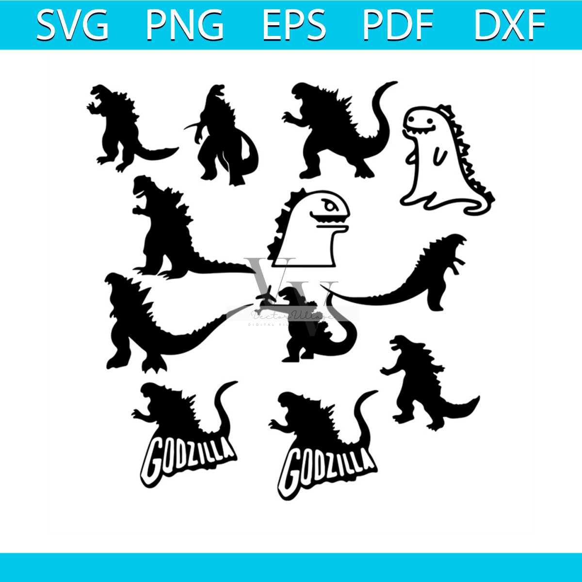 Godzilla bundle svg | Inspire Uplift