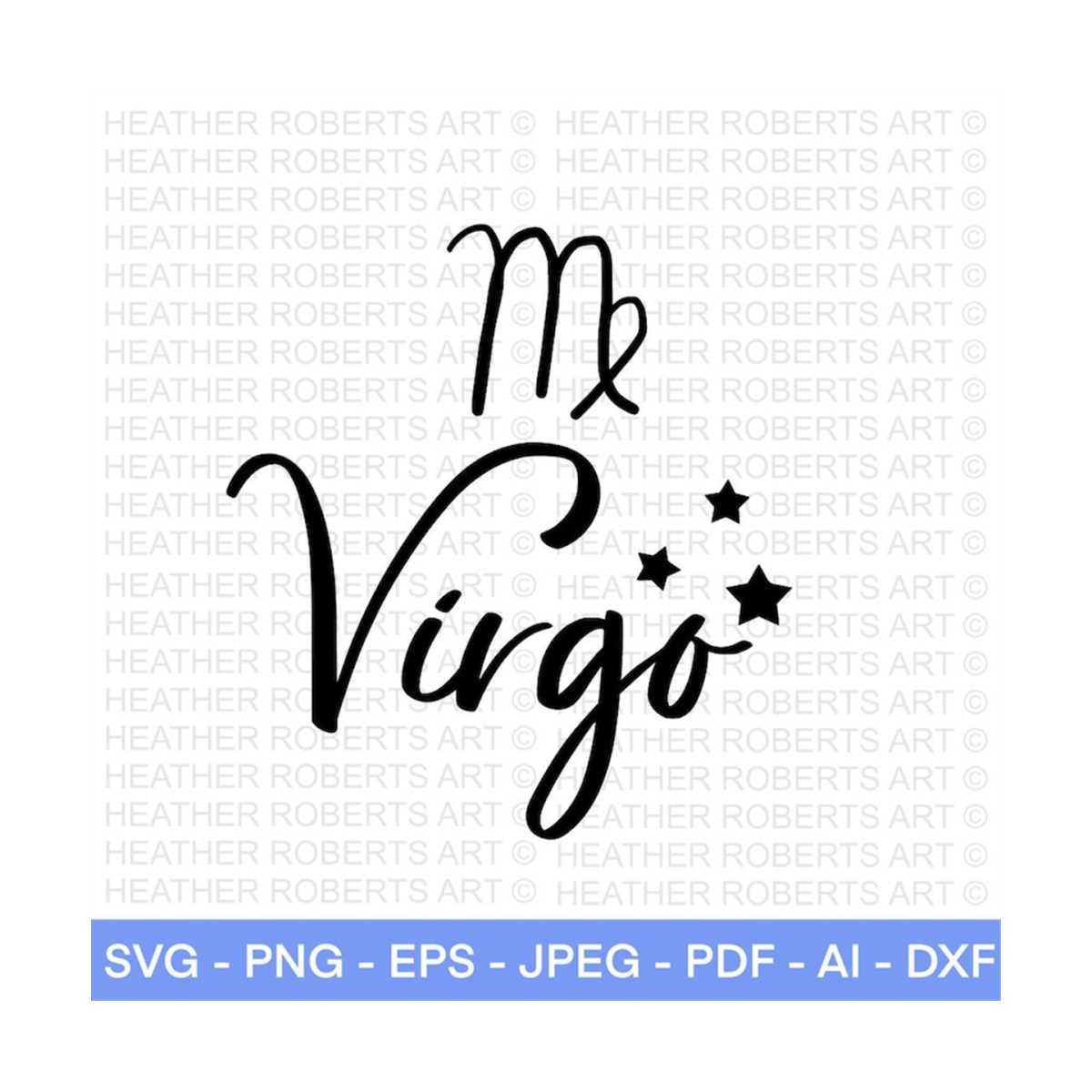 Virgo SVG, Zodiac Signs SVG, Astrology Signs svg, Zodiac Sym | Inspire ...