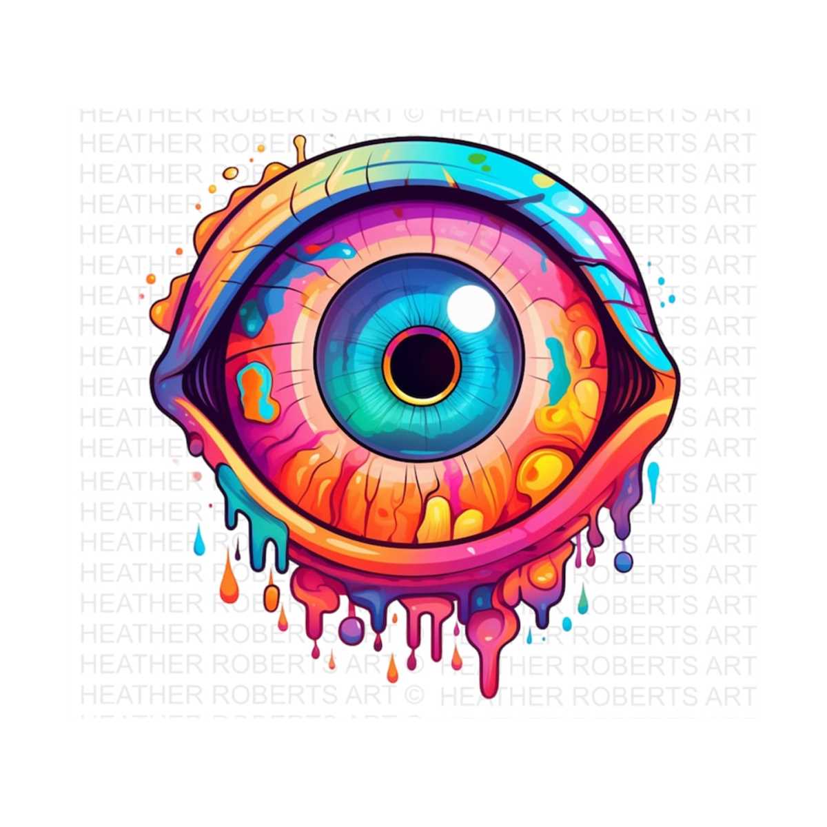 Psychedelic Eye, Eye PNG, Eyeball PNG, Psychedelic png Decor | Inspire ...