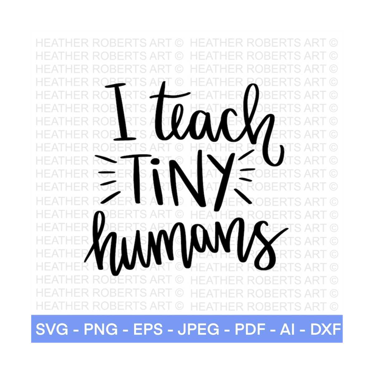 I Teach Tiny Humans SVG, Kindergarten Teacher SVG, Zoom Teac | Inspire ...