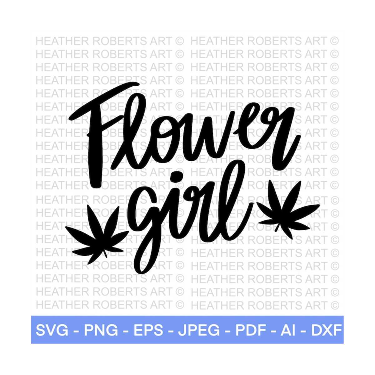 Flower Girl SVG, Weed SVG, Marijuana SVG, Cannabis svg, Smok - Inspire ...