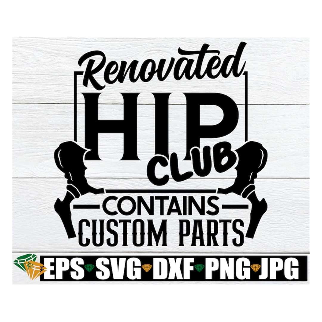 Renovated Hip Club Contains Custom Parts, Hip Replacement Su | Inspire ...