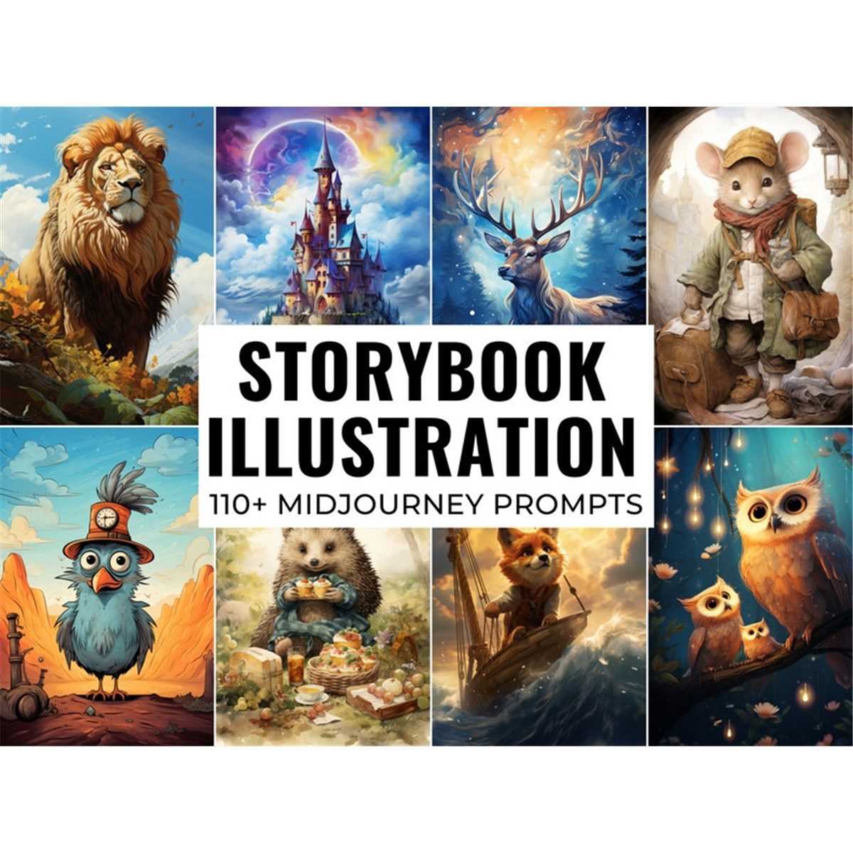 110 Midjourney Storybook Illustration Prompts, Midjourney Pr | Inspire ...