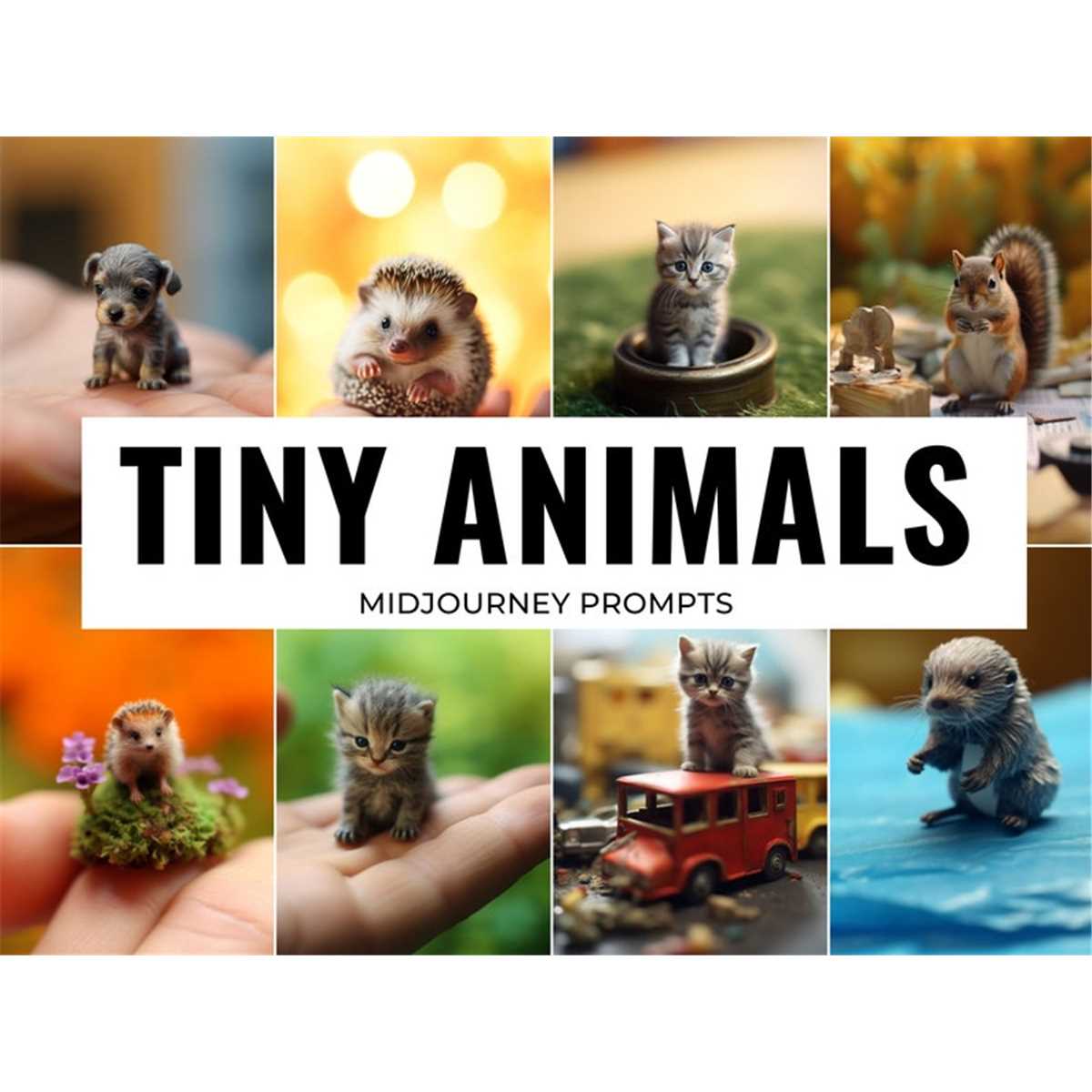 Tiny Animals, Midjourney Prompts, AI Art, Midjourney Prompt, - Inspire ...