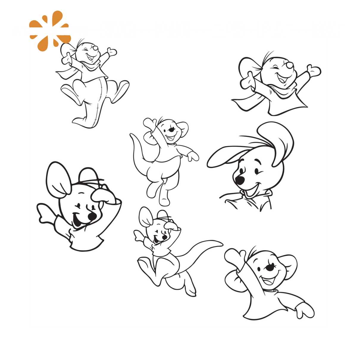 Disney Roo Bundle Svg, Disney Svg, Roo Svg, Mouse Svg, Winni | Inspire ...