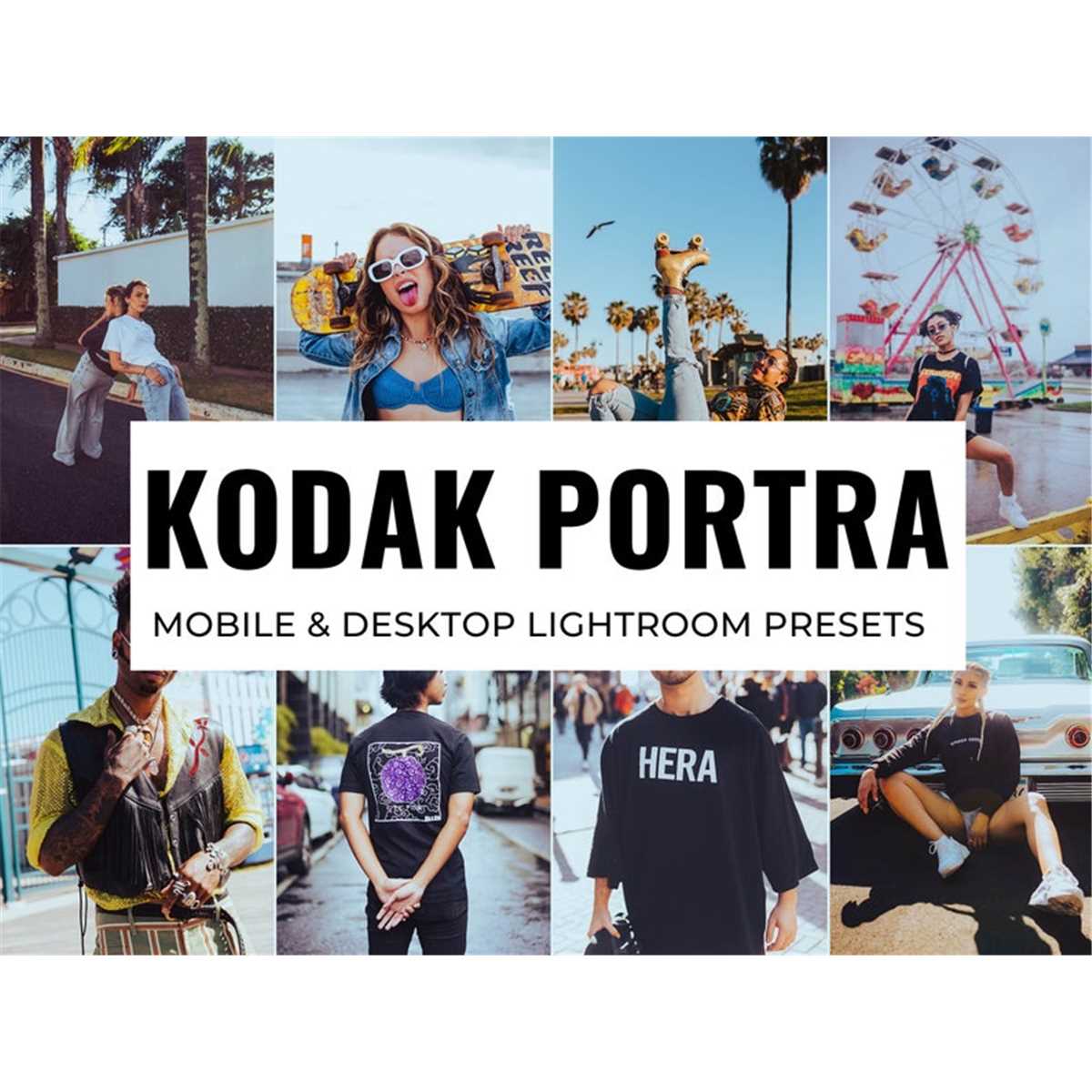 16 Lightroom Presets KODAK PORTRA for Mobile and Desktop Vin | Inspire ...
